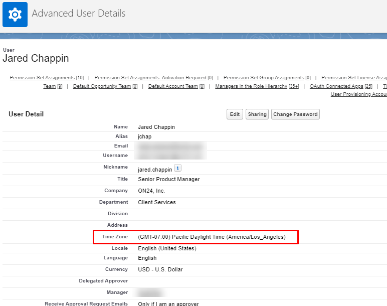 Connect | Salesforce Prospect Engagement Profile App